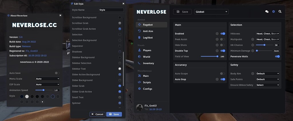 Menu Showcase (3.0) - Offtop - Neverlose.cc - Forum