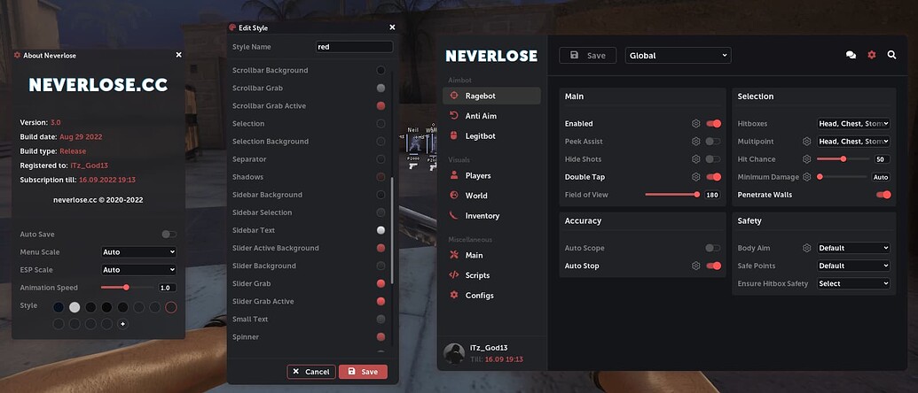 Menu Showcase (3.0) - Offtop - Neverlose.cc - Forum