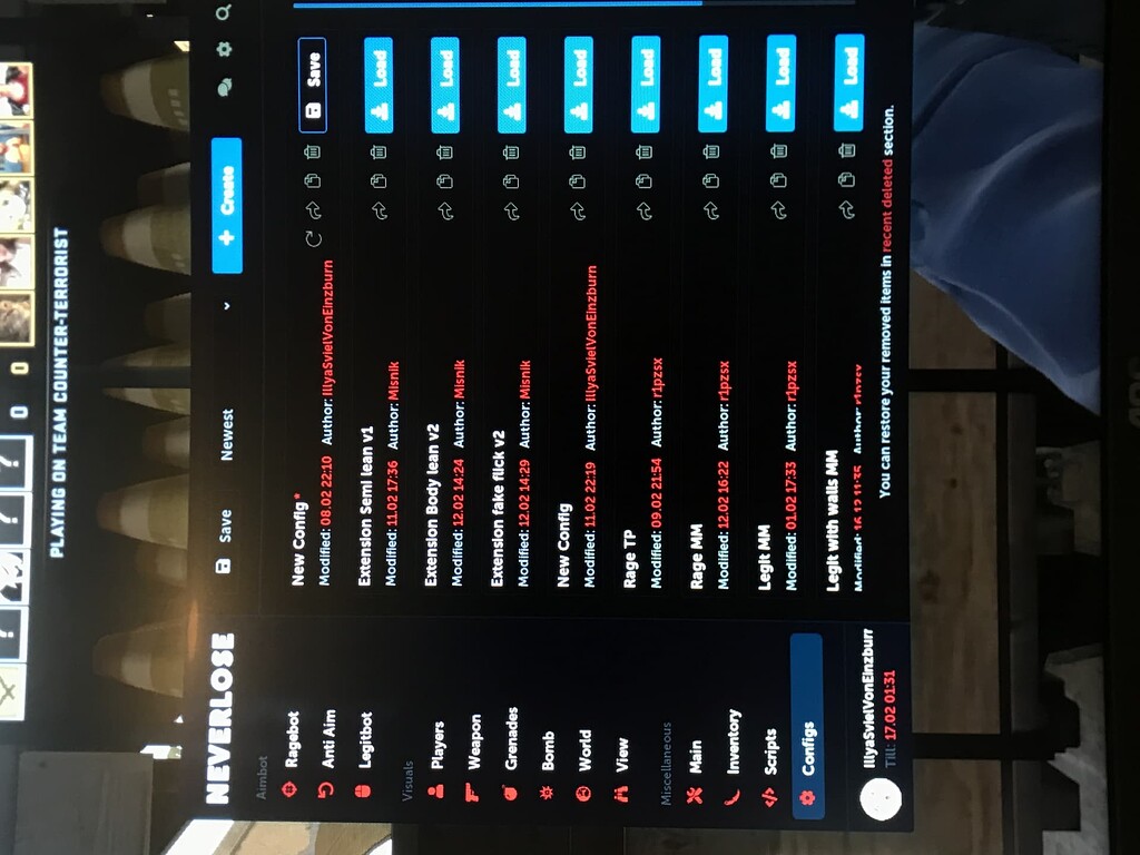 Neverlose Menu turns red randomly - Offtop - NeverLose.cc - Forum