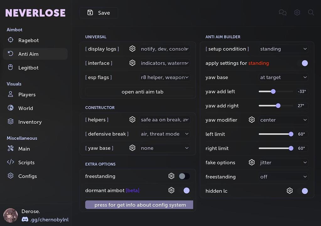 😈 HELLYAW | PREMIUM SCRIPT ~ AntiAim & Ragebot & Visuals - Enhance your gameplay! - English ...