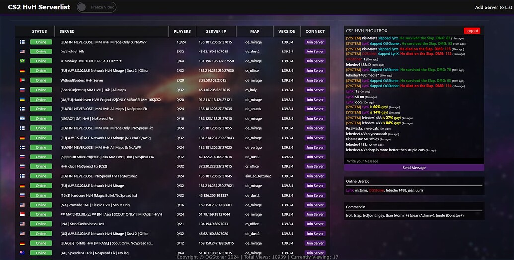 My HvH Serverlist 🔥 - CS2 - NeverLose.cc - Forum