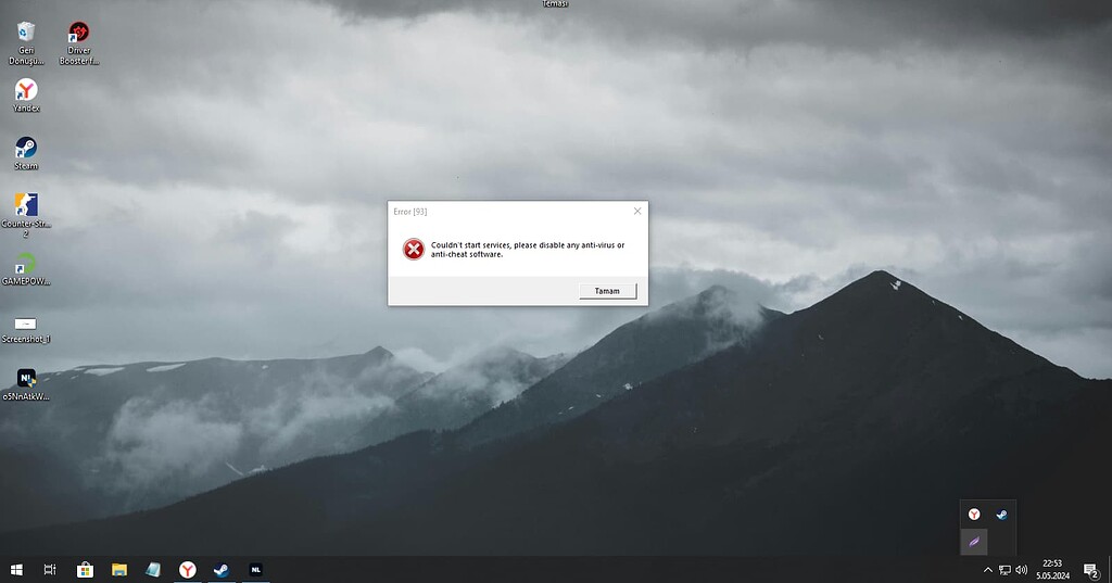 Error[93] - Problems - Neverlose.cc - Forum