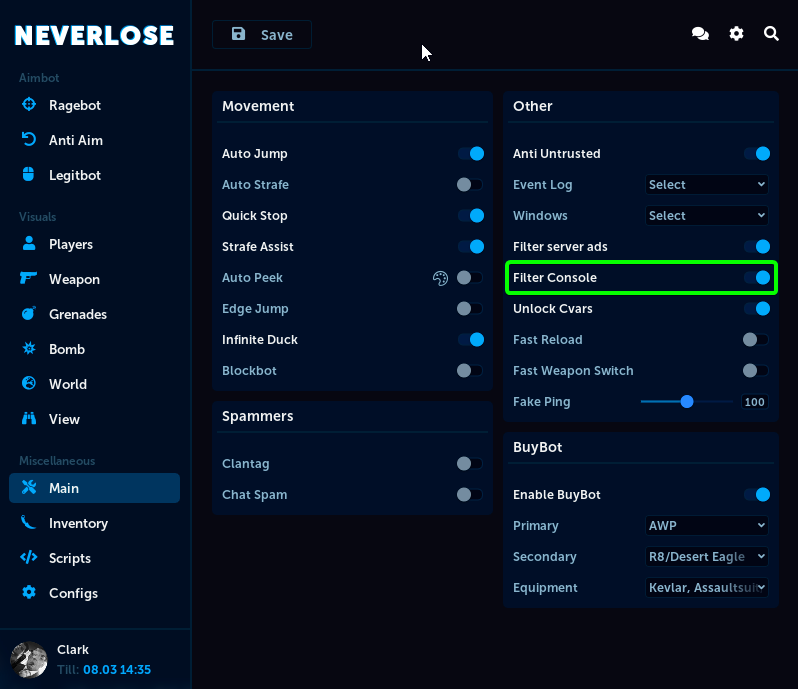 How to fix this? - Problems - NeverLose.cc - Forum
