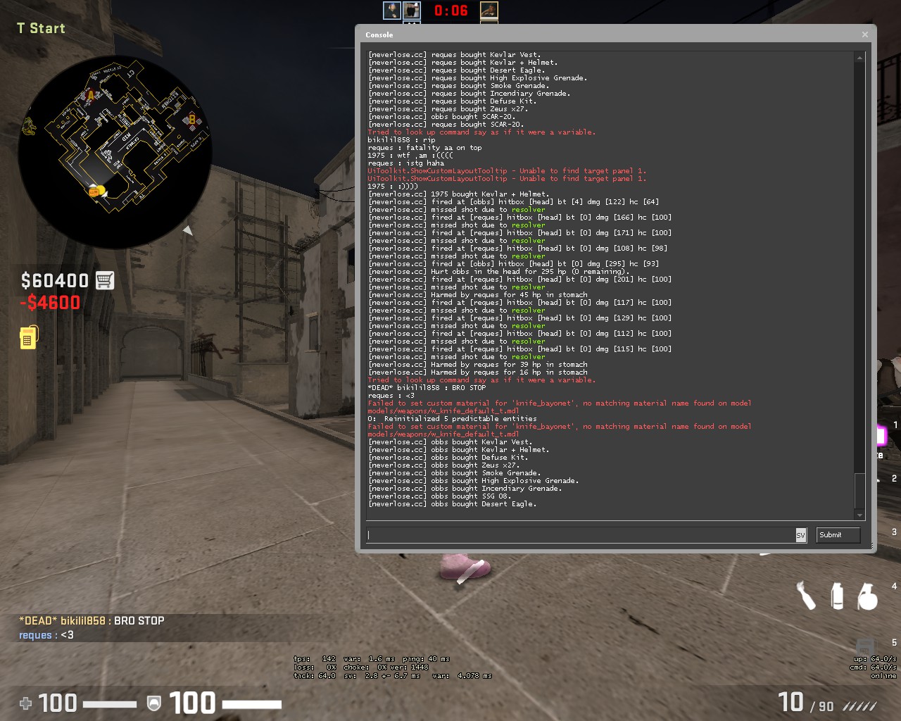 Missing shots due to resolver - English - NeverLose.cc - Forum