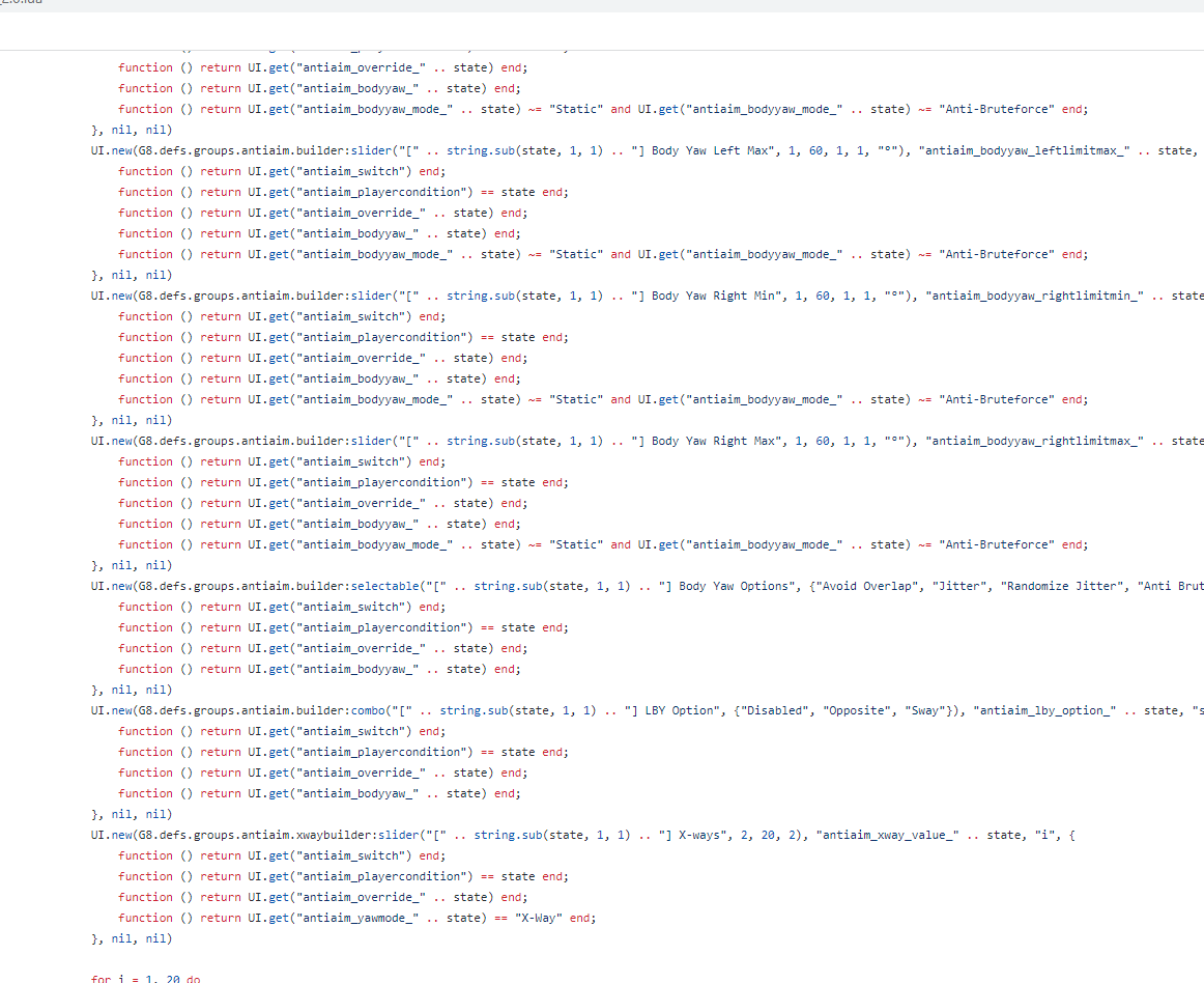 G8.lua open-source - CS:GO - Neverlose.cc - Forum