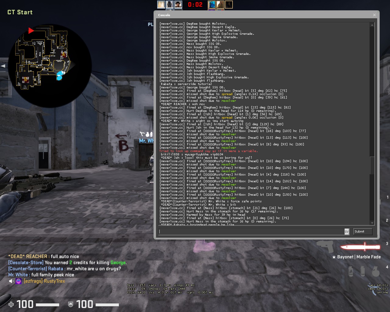 Missing shots due to resolver - English - NeverLose.cc - Forum