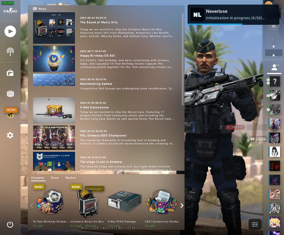 Норм сервера - Problems - NeverLose.cc - Forum